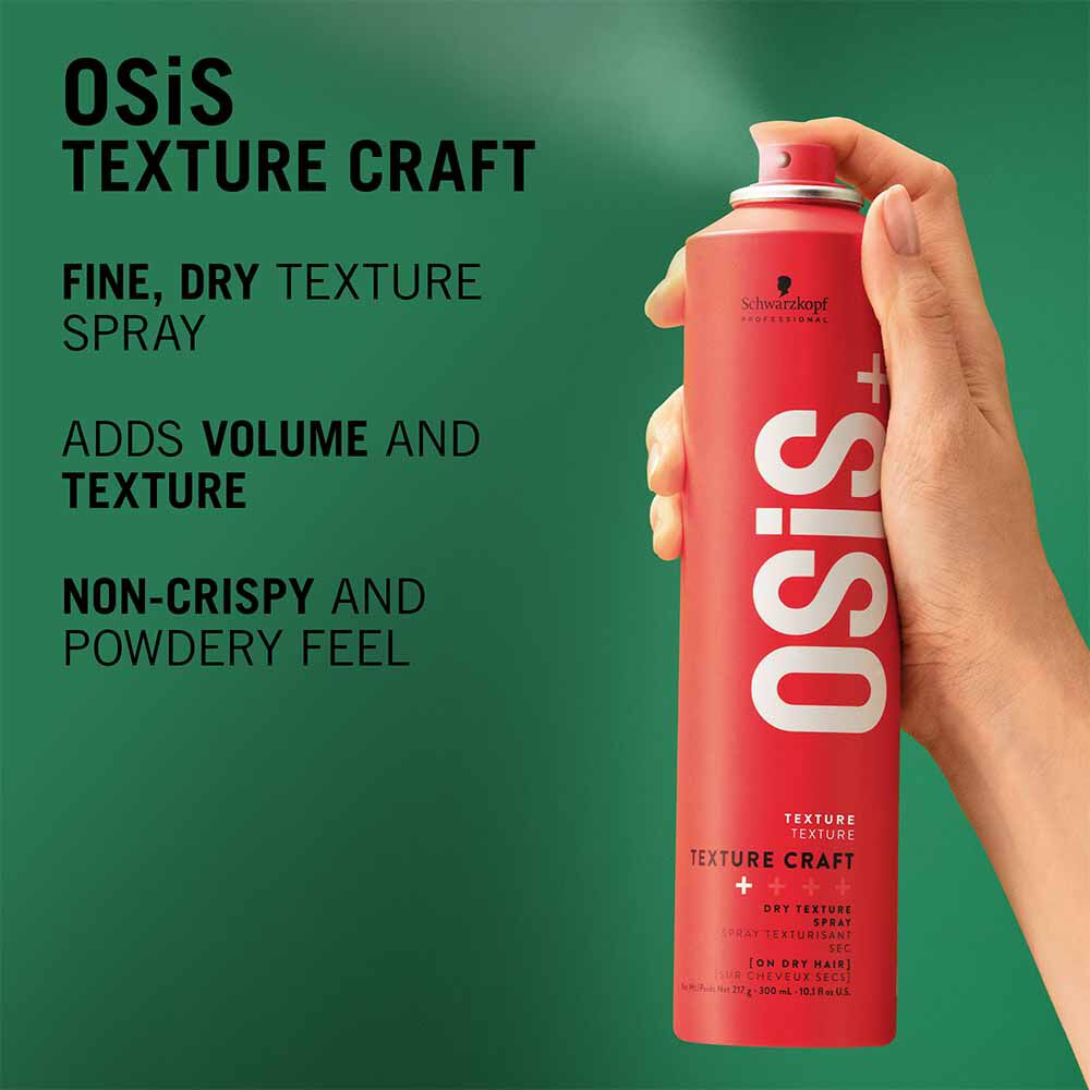 Schwarzkopf Professional OSiS Texture Craft Spray 300ml | Hair Spray ...