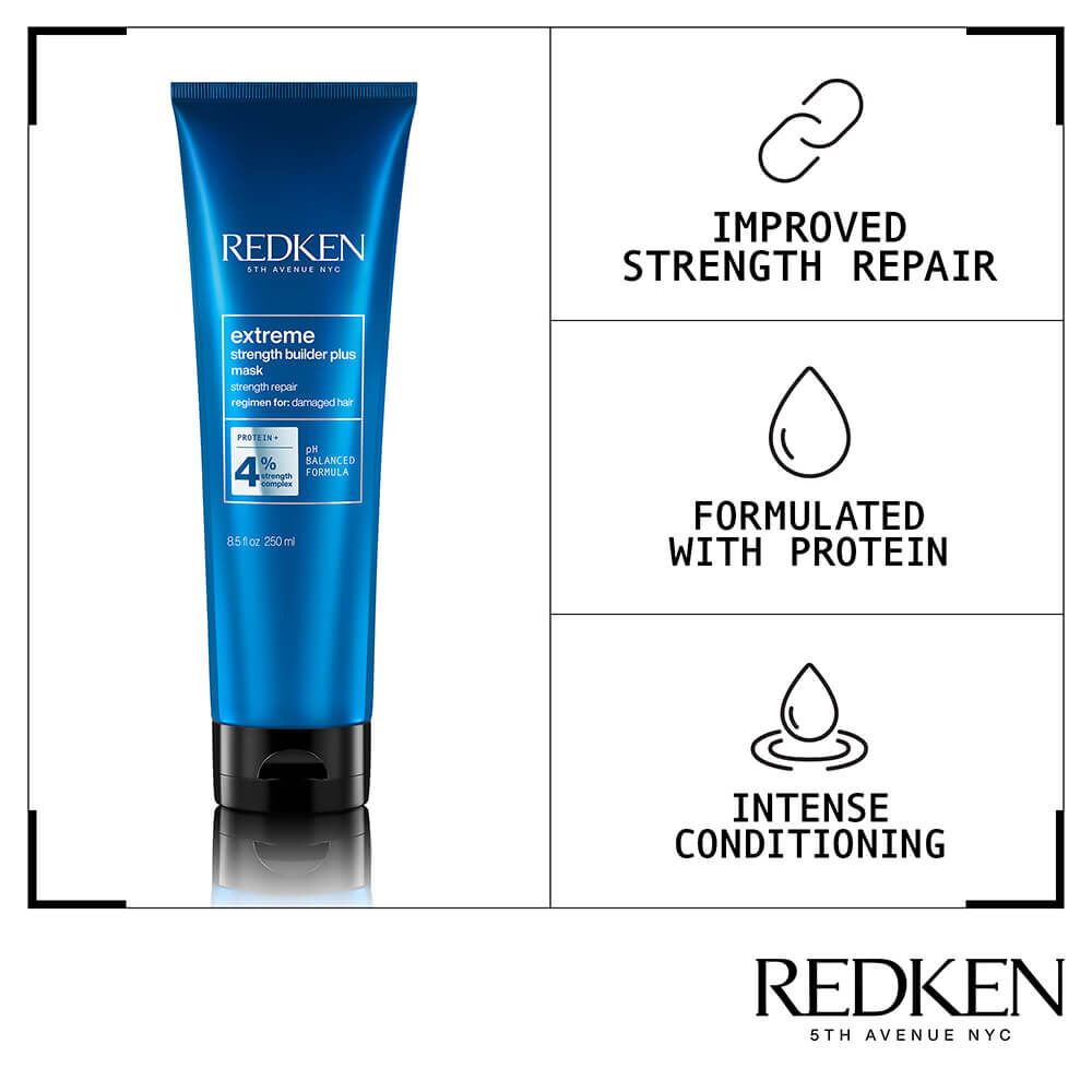 Redken Extreme Strength Builder Plus Mask 250ml | Hair Masks ...