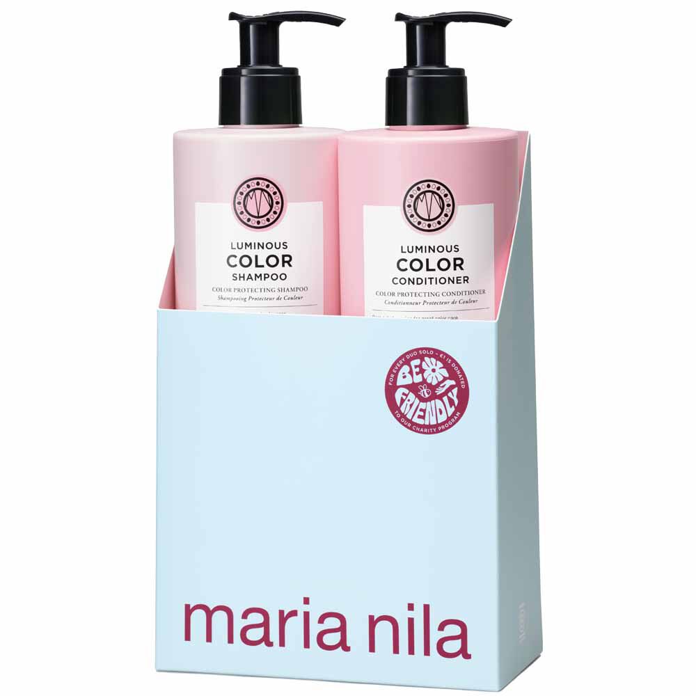 Maria Nila Luminous Color Shampoo & Conditioner Duo, 2x 500ml | Shampoo ...