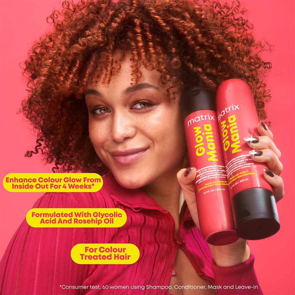 Matrix Glow Mania Color Protecting Conditioner for Dull & Color-treated ...