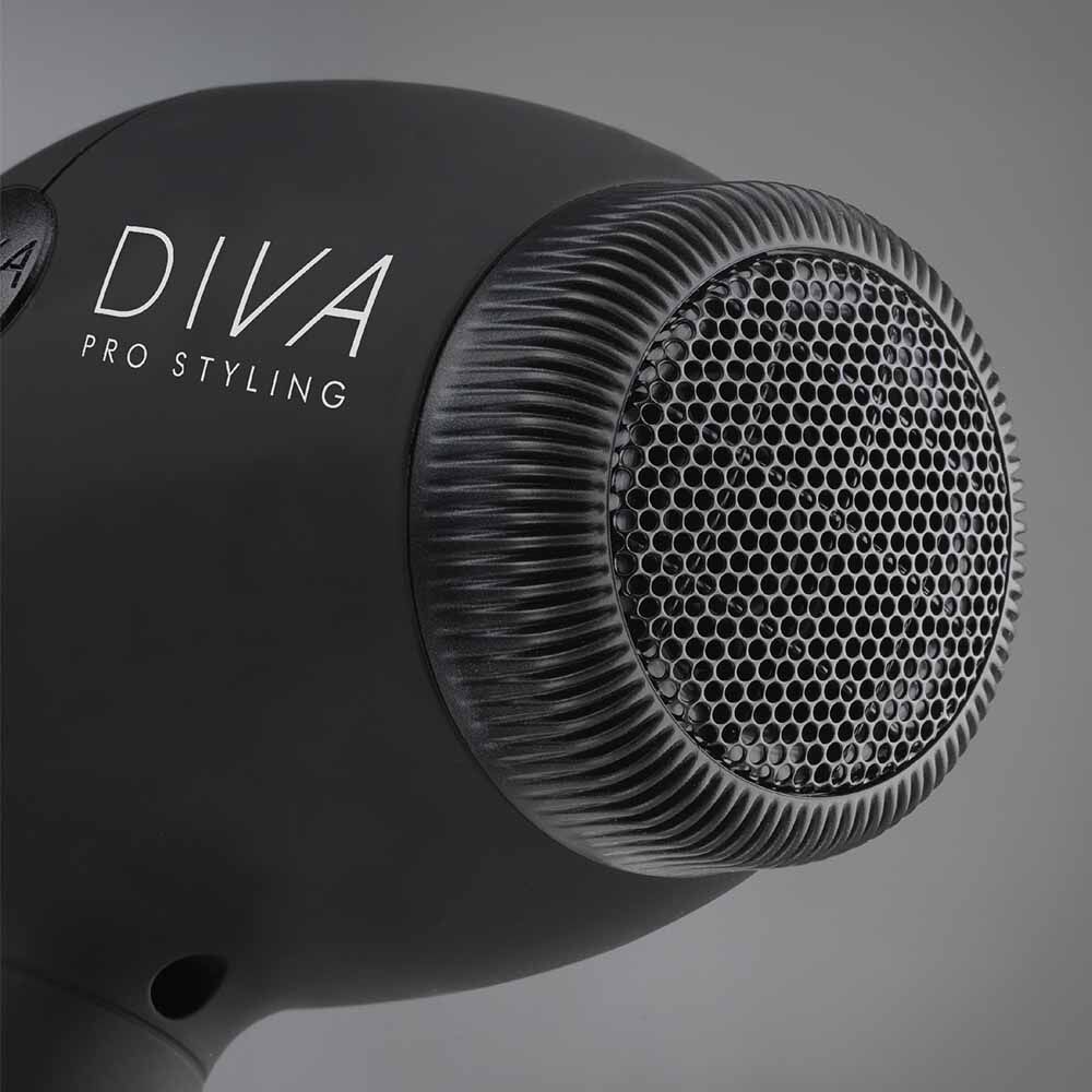 Diva Pro Styling Ultima 5000 Pro Hair Dryer Black | Hair Dryers | Salon ...