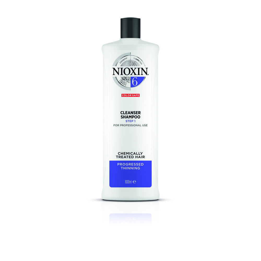 Wella Professionals Nioxin System 6 Cleanser Shampoo 1000ml | Shampoo ...