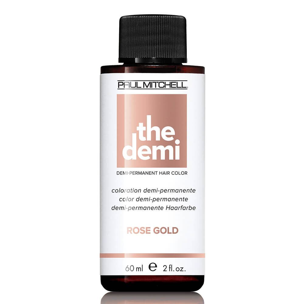 Paul Mitchell The Demi Demi Permanent Liquid Hair Colour - Rose Gold 60ml | Demi & Semi ...