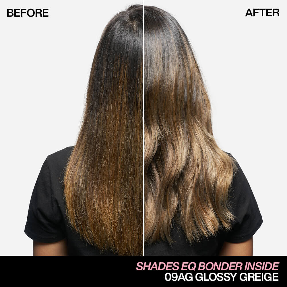 Redken Shades EQ Bonder Inside Demi Permanent Hair Colour 09AG Glossy ...