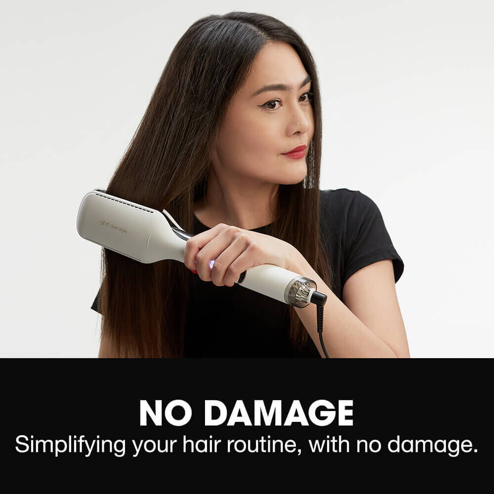 ghd Duet Style 2-in-1 Hot Air Styler Black | Hair Straighteners ...