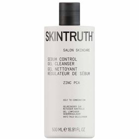Skintruth Sebum Control Gel Cleanser 500ml | Cleansers | Salon Services