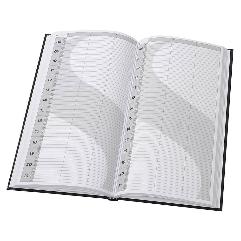 S-PRO 3 Assistant Appointment Book, Black | Stationery | Salon Services