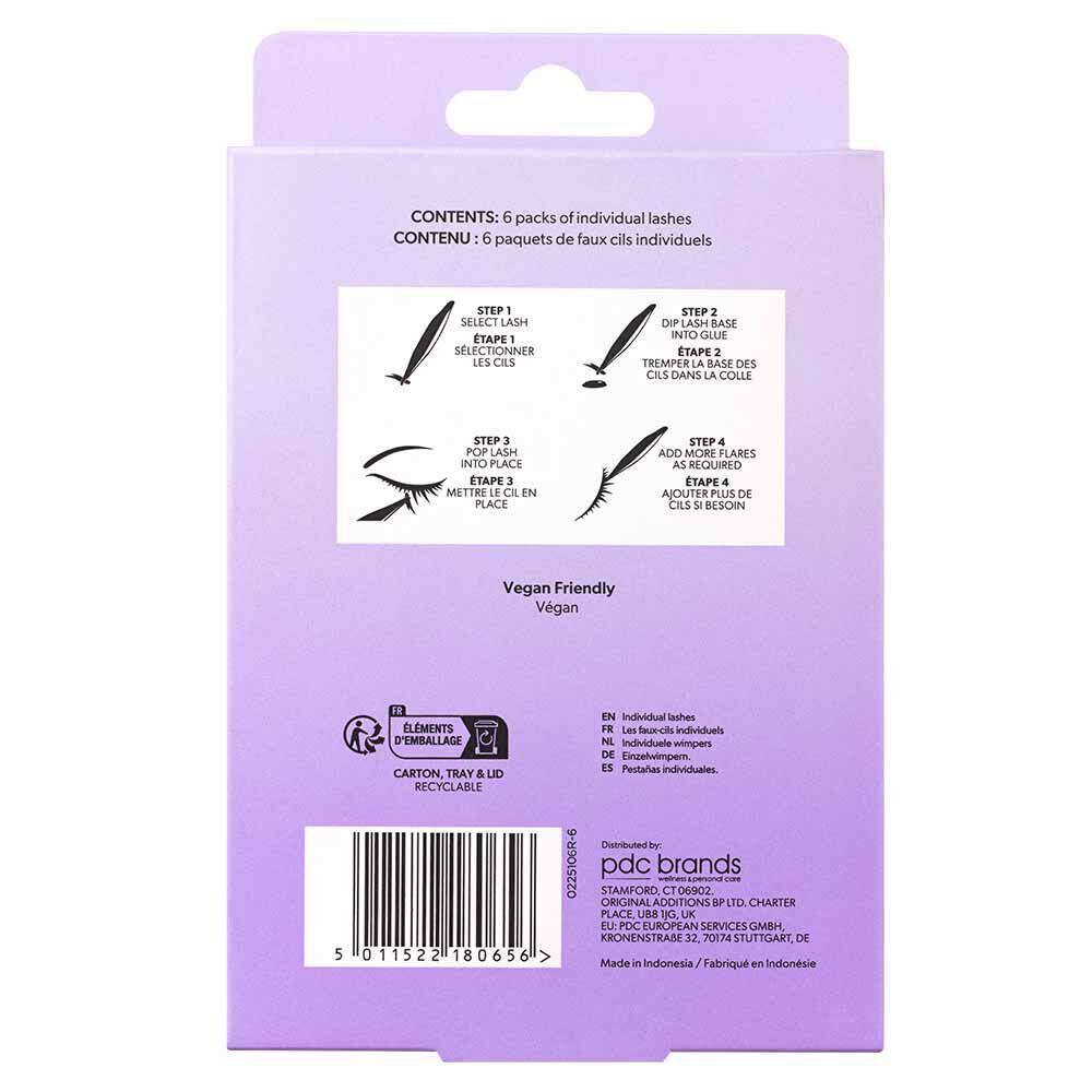 Salon System Individuals Lashes Short, Extra Value Pack | Individual ...