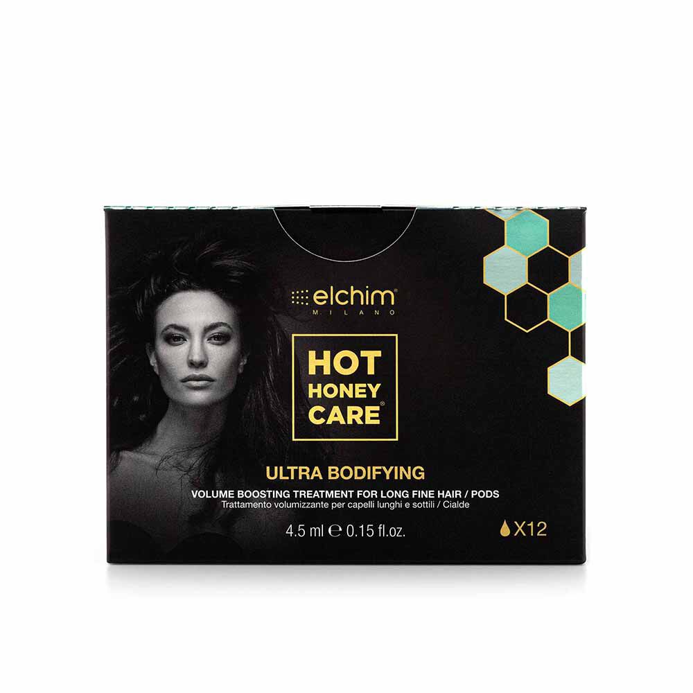 Elchim Hot Honey Care Ultra Bodifying Volume Boosting Hair Treatment, Pack of 12 | Hair Masks ...