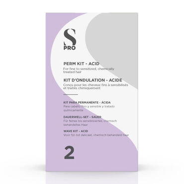 S-PRO Perm Kit Acid Wave | Hair Perming Lotions & Neutralisers | Salon ...