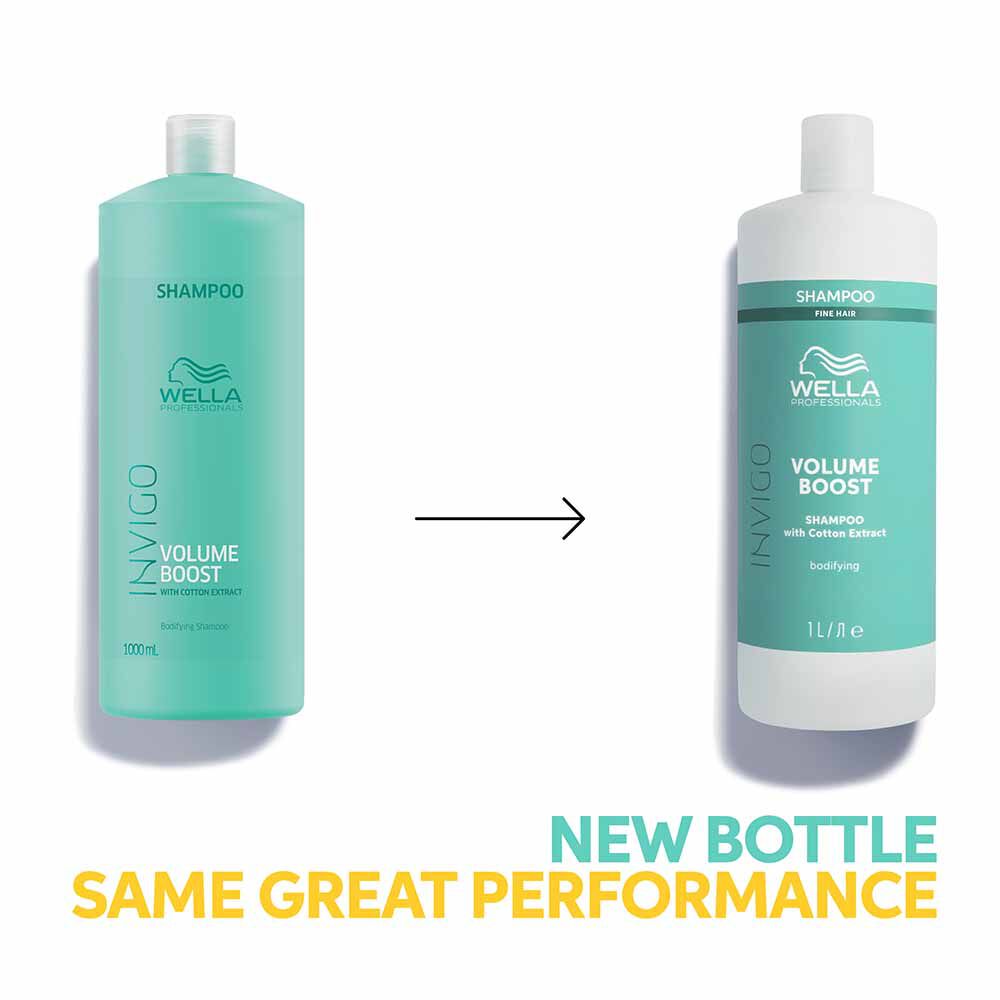 Wella Professionals Invigo Volume Boost Shampoo 1000ml | Shampoo | Salon Services