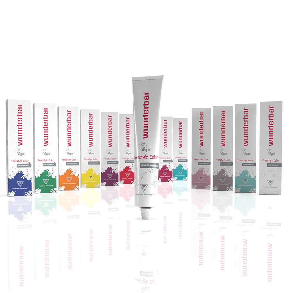 Wunderbar Freestyle Color Semi-Permanent Hair Colour - Rose 100ml ...