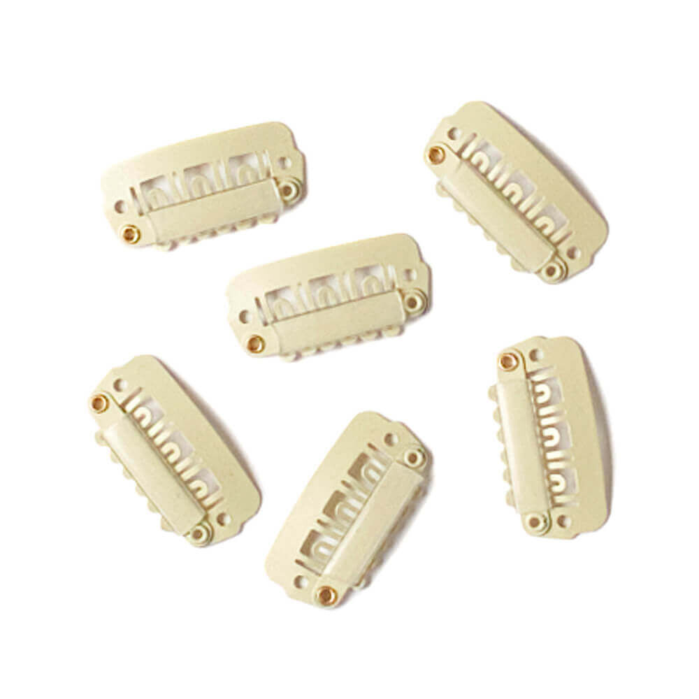 Wildest Dreams Extensions Replacement Clips, Pack of 6 - Blonde | Human ...
