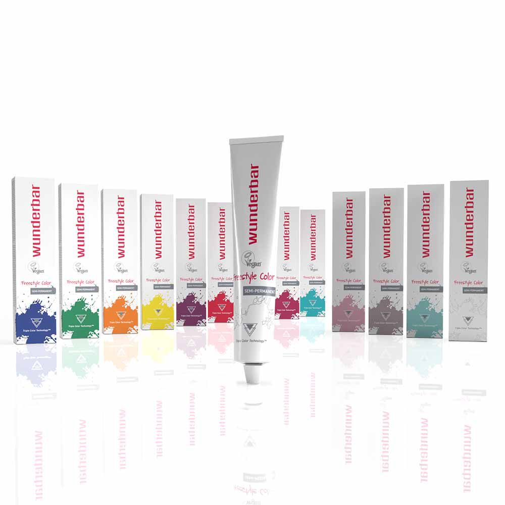 Wunderbar Freestyle Color Semi-Permanent Hair Colour - Fuchsia 100ml ...