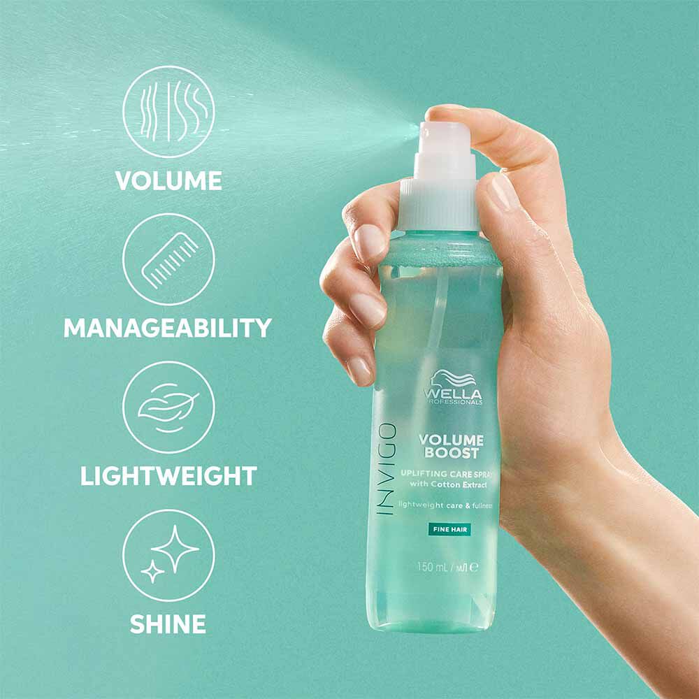 Wella Professionals Invigo Volume Boost Spray 150ml Hair Finishing Products Salon Services