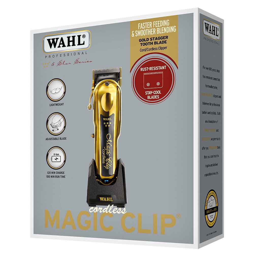 WAHL 5 Star Cordless Magic Clipper Gold | Clippers | Salon Services