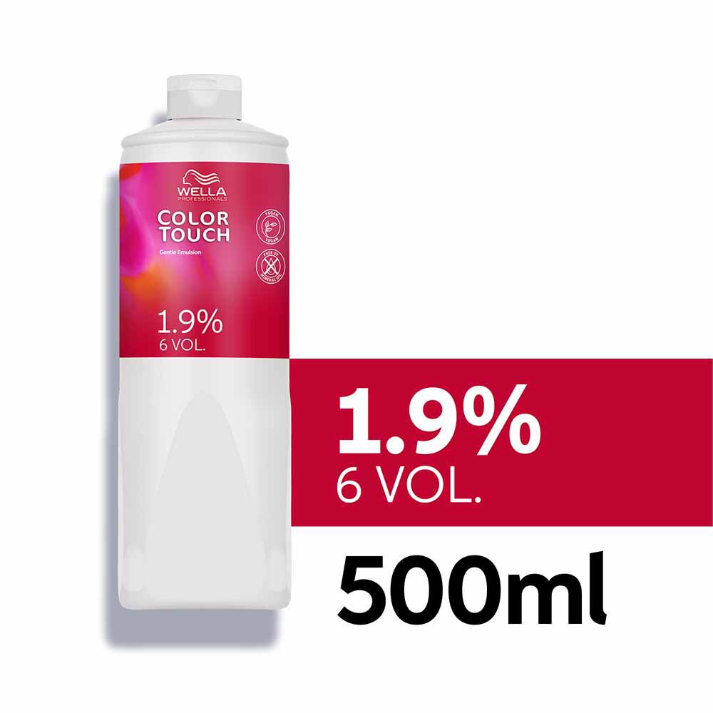 Wella Professionals Color Touch Emulsion Developer 1.9% 500ml | Bleach ...