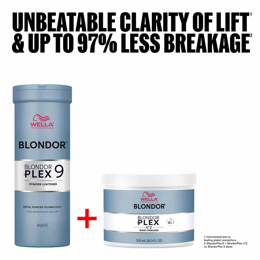 Wella Professionals BlondorPlex 9 Powder Lightener 800g | Bleach ...