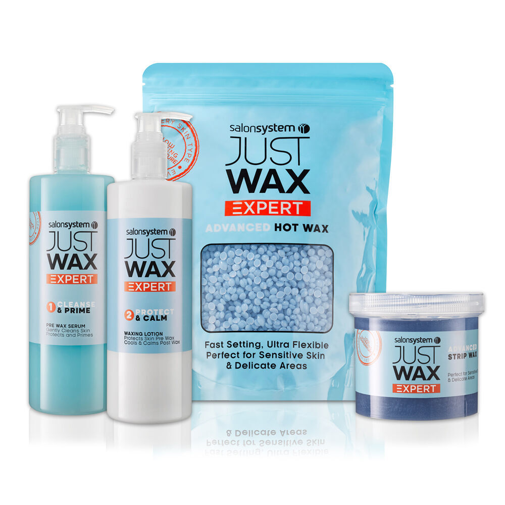 Just Wax Expert Cleanse & Prime Pre Wax Serum 500ml | Waxing Before ...
