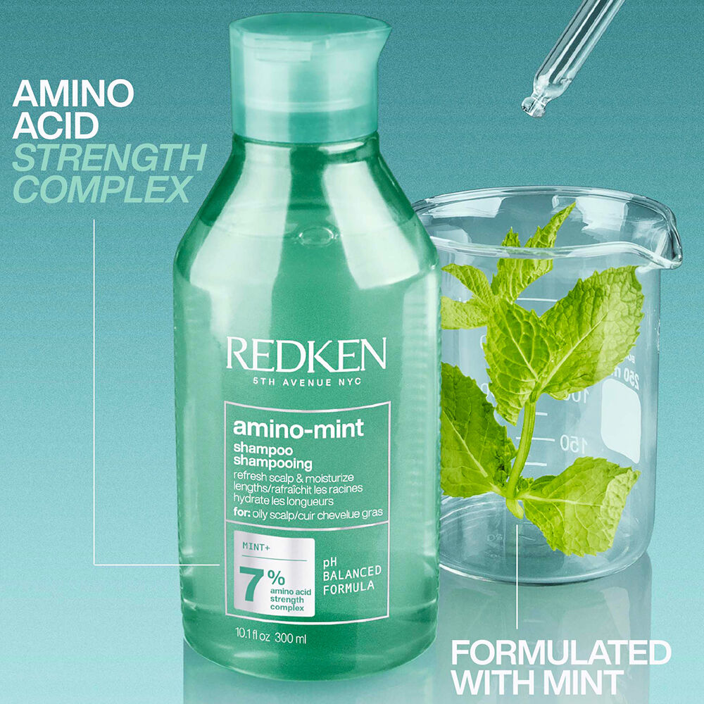 Redken Amino-Mint Scalp Shampoo 300ml | Shampoo | Salon Services