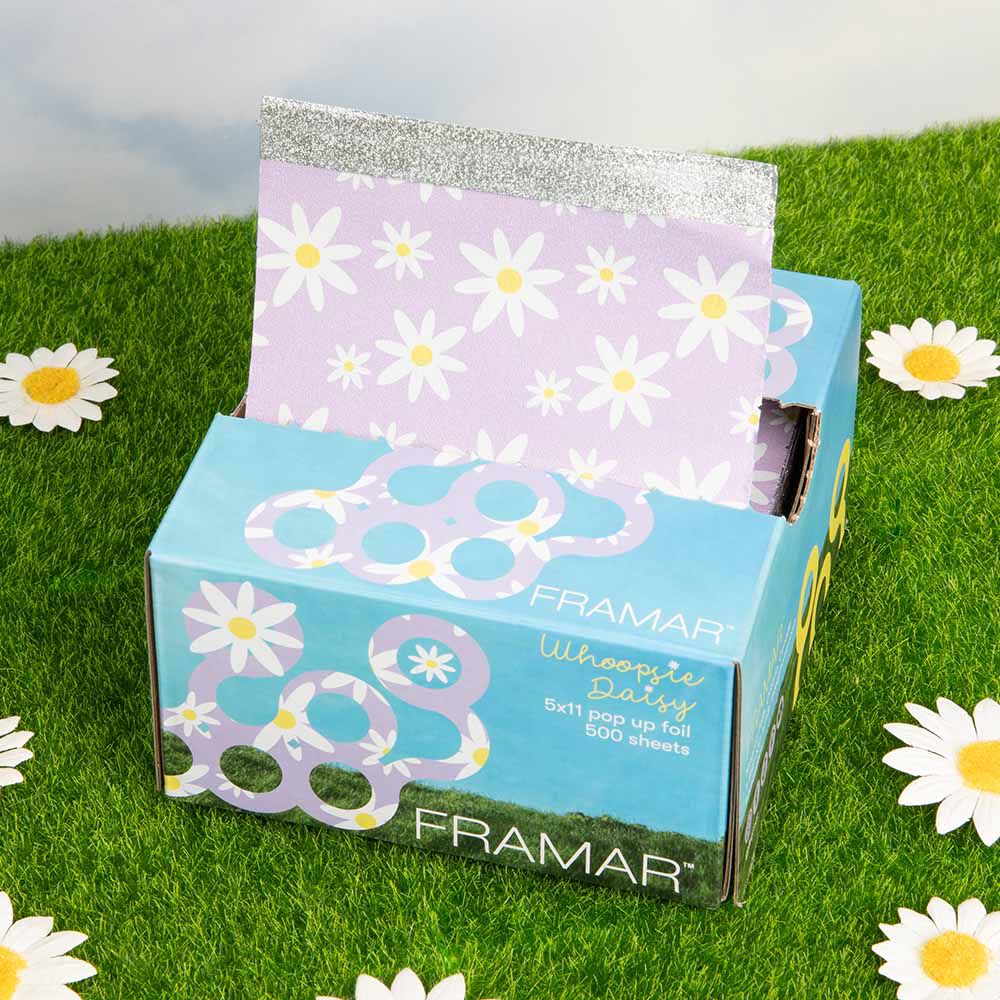 Framar Whoopsie Daisy Pop-Up Hair Foil Sheets, 5x11", Pack of 500 ...