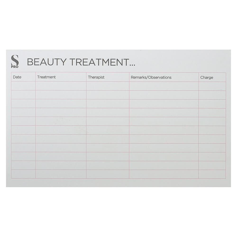 S-PRO Beauty Record Cards 1-pack | Stationery | Salon Services