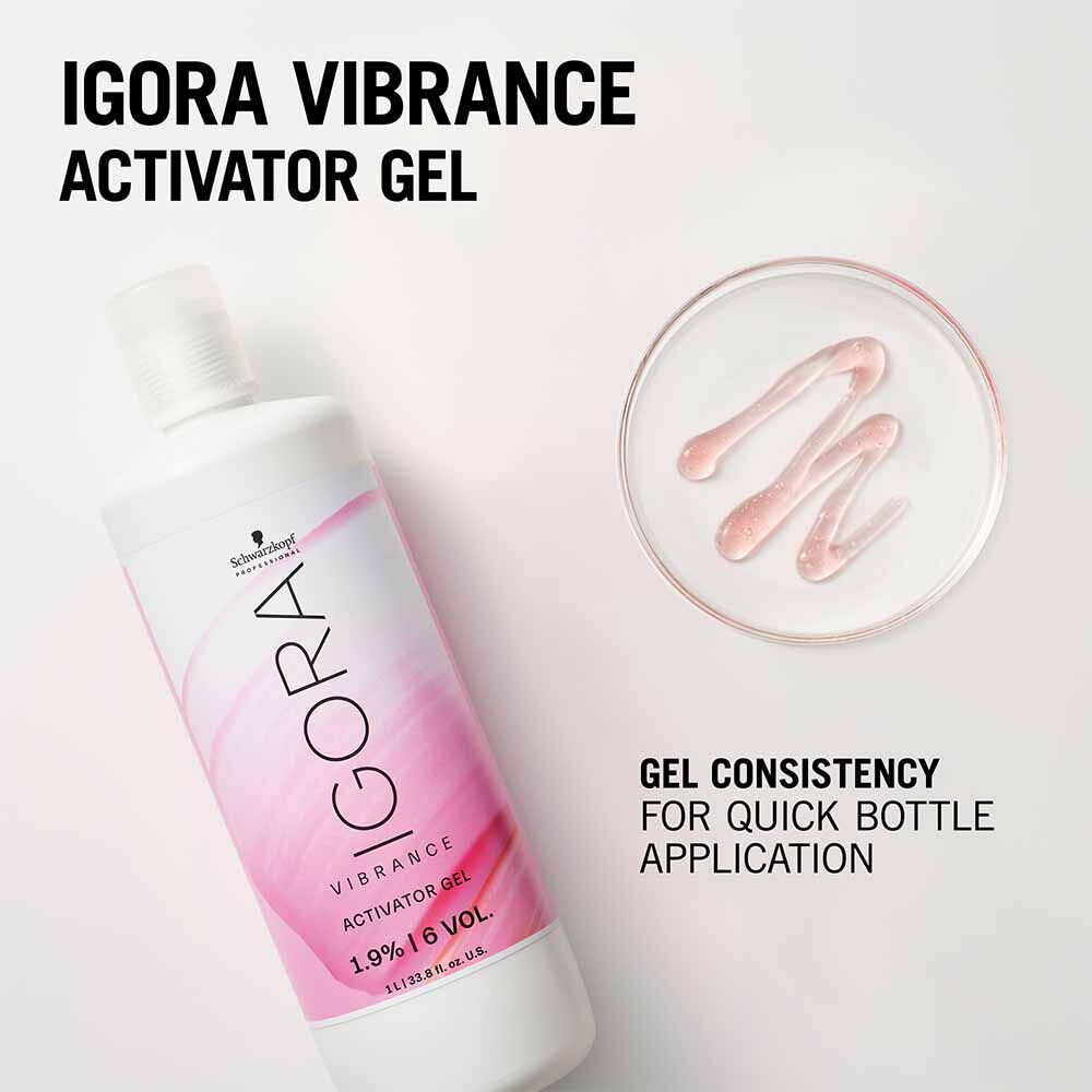 Schwarzkopf Professional Igora Vibrance 1.9% 6 Vol Developer Gel 1000ml ...