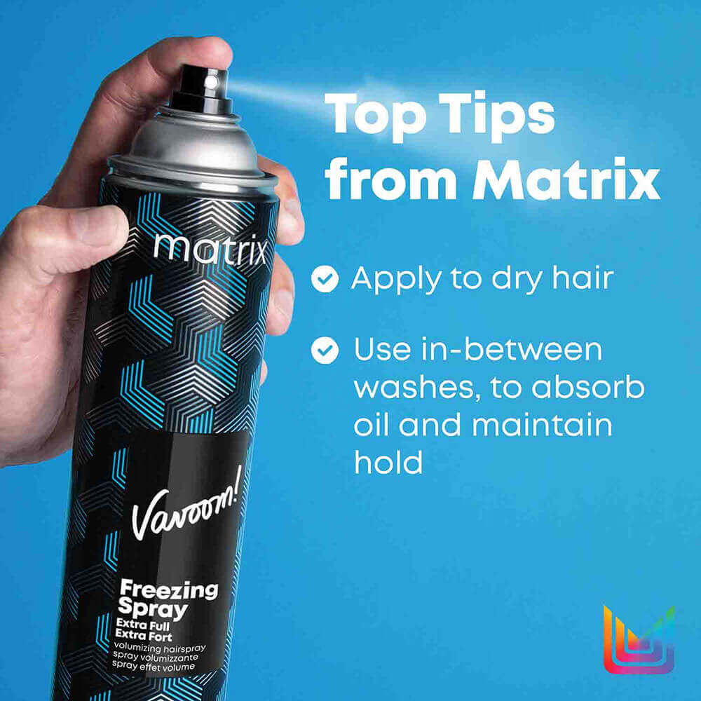 Matrix Vavoom Freezing Spray Extra Full Volume Hairspray 500ml | Hair ...