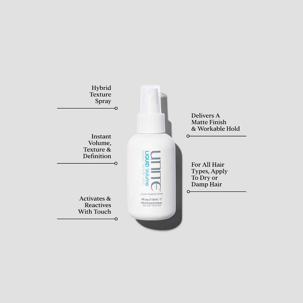 UNITE Hair Liquid Volume Texture Spray 118ml | Hair Finishing Products ...