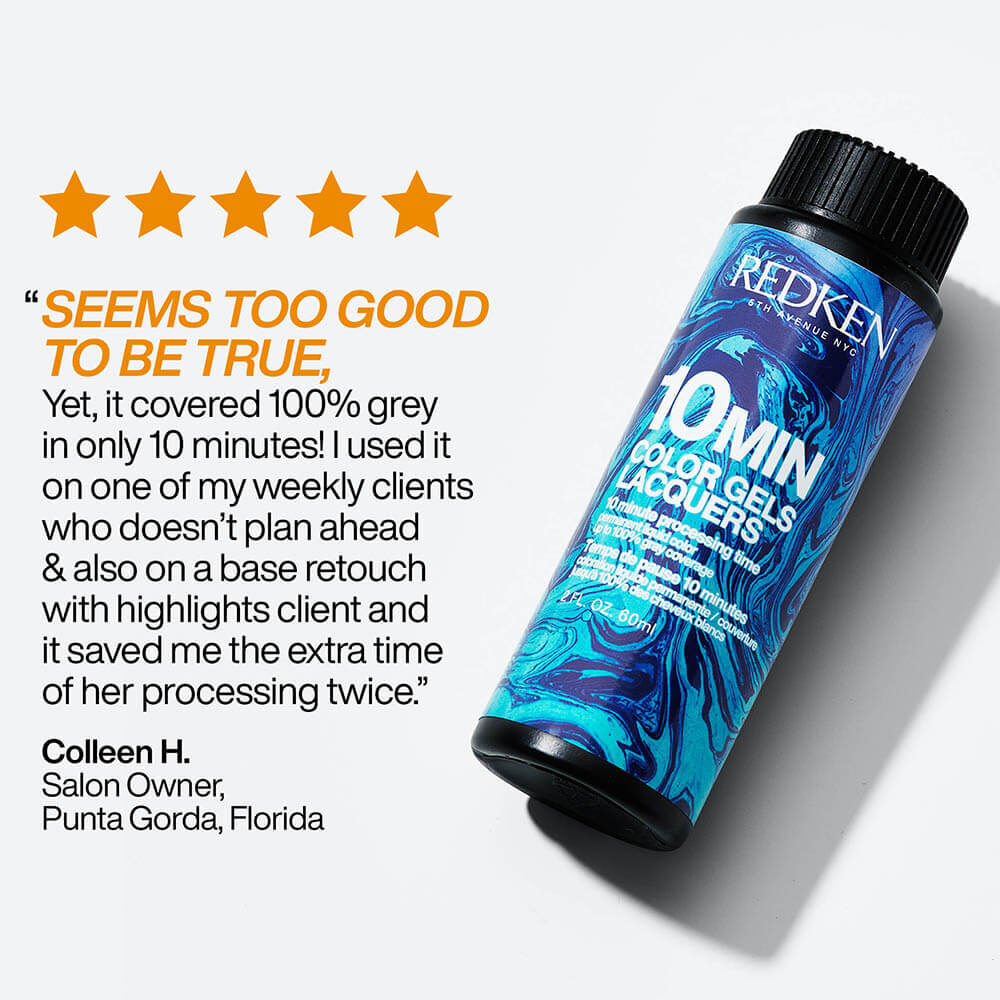 Redken Color Gels Lacquers 10 Minute Permanent Liquid Hair Colour 8NA ...