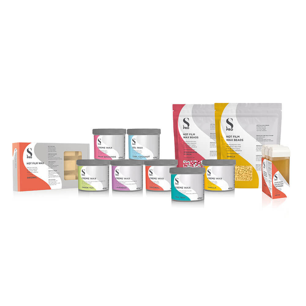 S-PRO Lavender Creme Wax Pot, 425g | Warm & Crème Wax | Salon Services