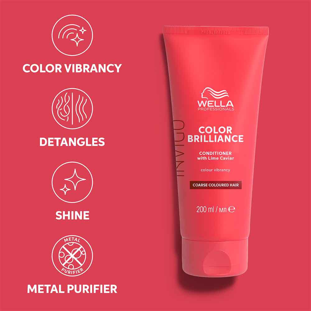 Wella Professionals Invigo Color Brilliance Conditioner Coarse 1000ml ...