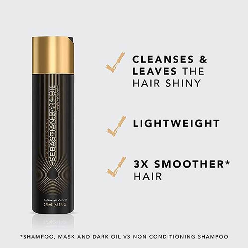 Sebastian Professional Dark Oil Lightweight Shampoo 250ml | Shampoo ...