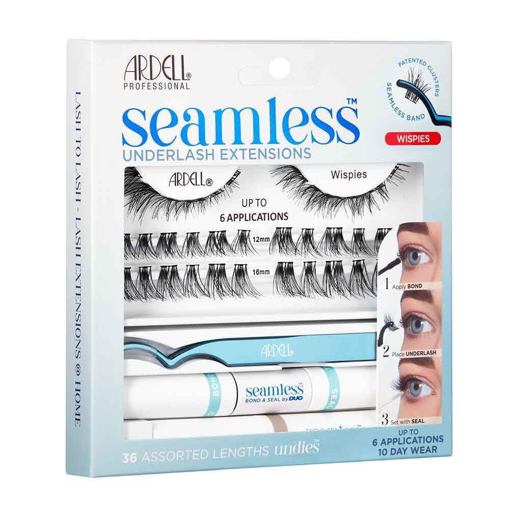 Ardell Wispies Seamless Underlash Extensions Kit | Strip Eyelashes | Salon Services