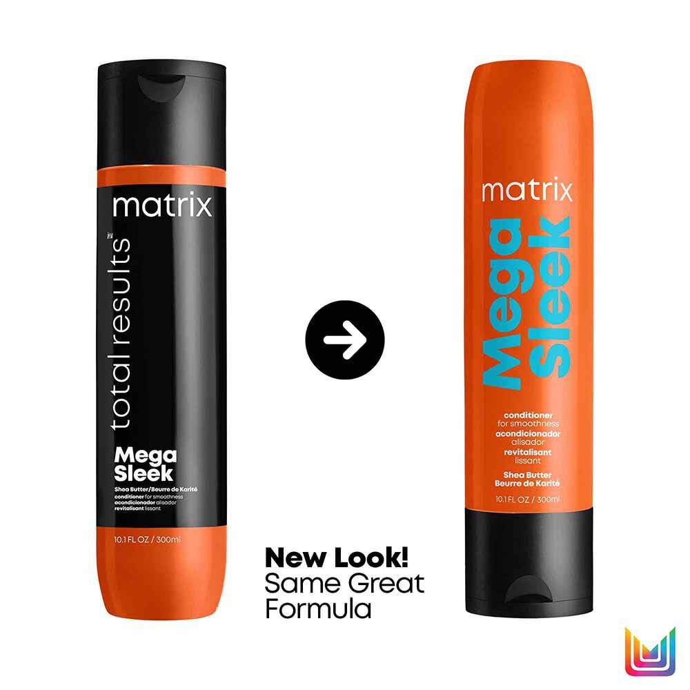 Matrix Total Results Mega Sleek Shea Butter Conditioner 300ml Conditioner Salon Services