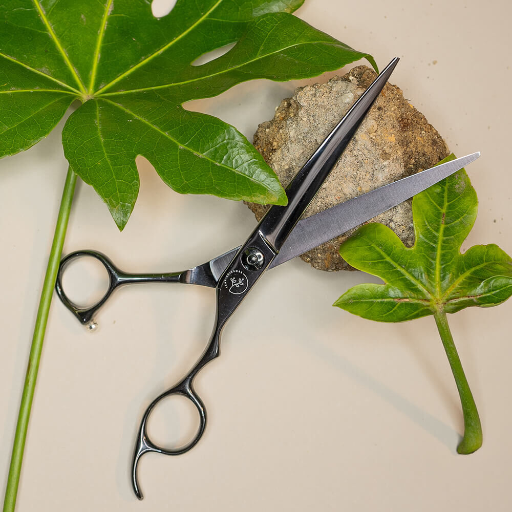 Leaf Scissors Black Edition 6.0" | Cutting Scissors | Salon Services