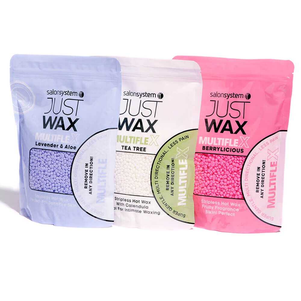 Just Wax Multiflex Sensitive Lavender & Aloe Stripless Hot Wax Beads ...