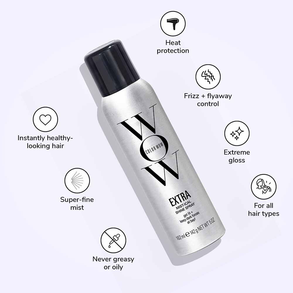 Color Wow Extra Mist-ical Shine Spray 162ml | Hair Finishing Products ...