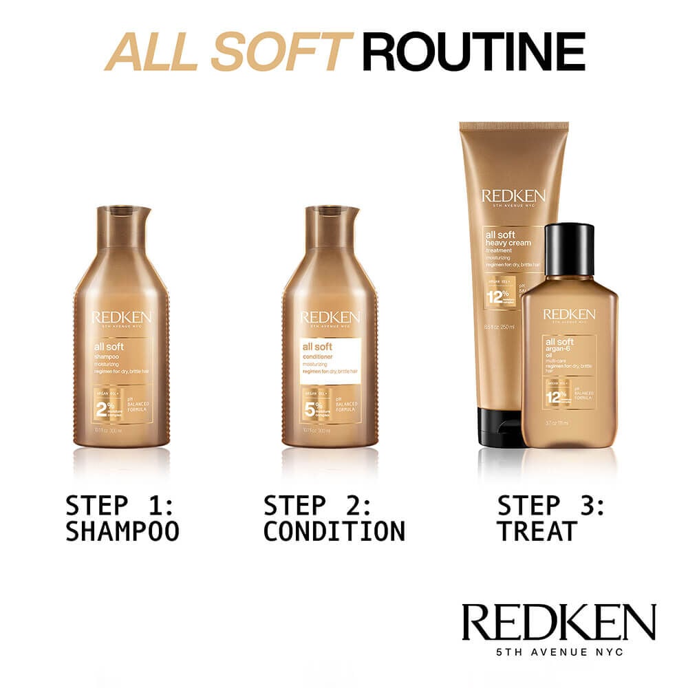 Redken All Soft Argan Oil 111ml | Hair Oil & Serum | Salon Services