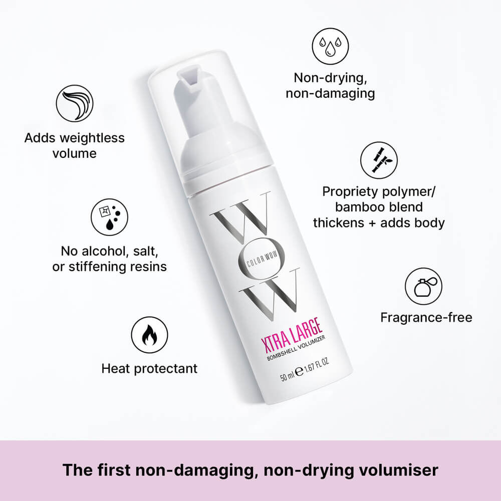 Color Wow Xtra Large Bombshell Volumizer 50ml | Hair Mousse & Foam ...