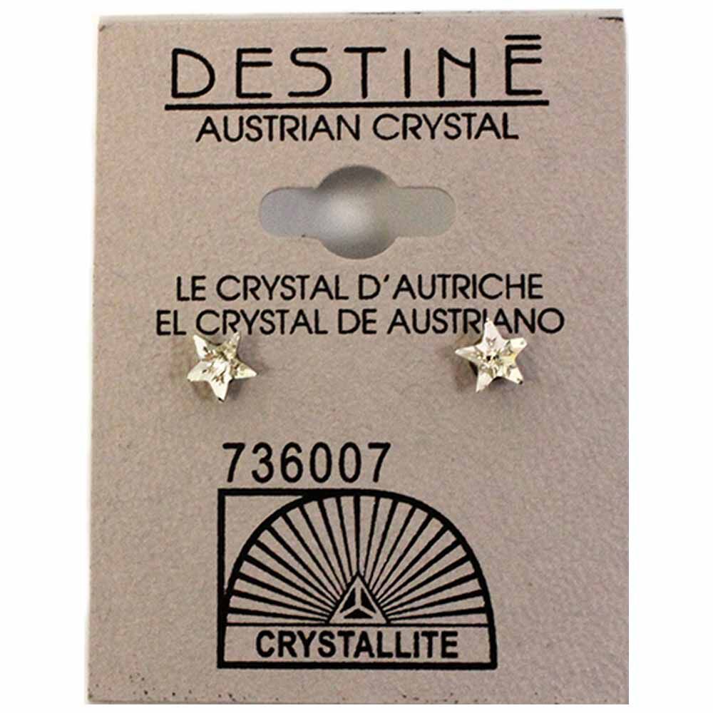 Destine crystal earrings store