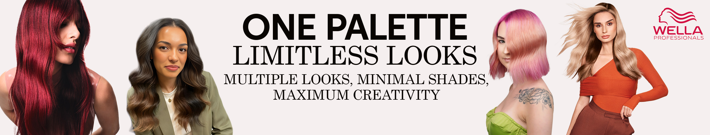 Wella Professionals One Palette Limitless Looks | Salon Services